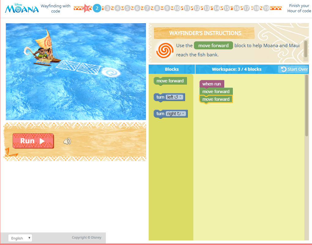 Find Your Way With Moana In The Hour of Code – Evil Genius Mum