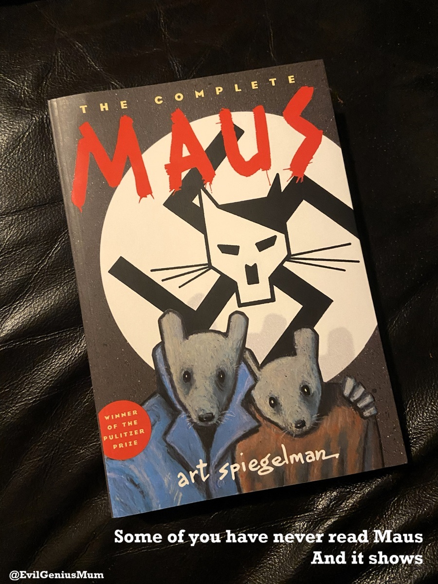 Why You Should Read “Maus” – The Complete Graphic Novel – Evil Genius Mum